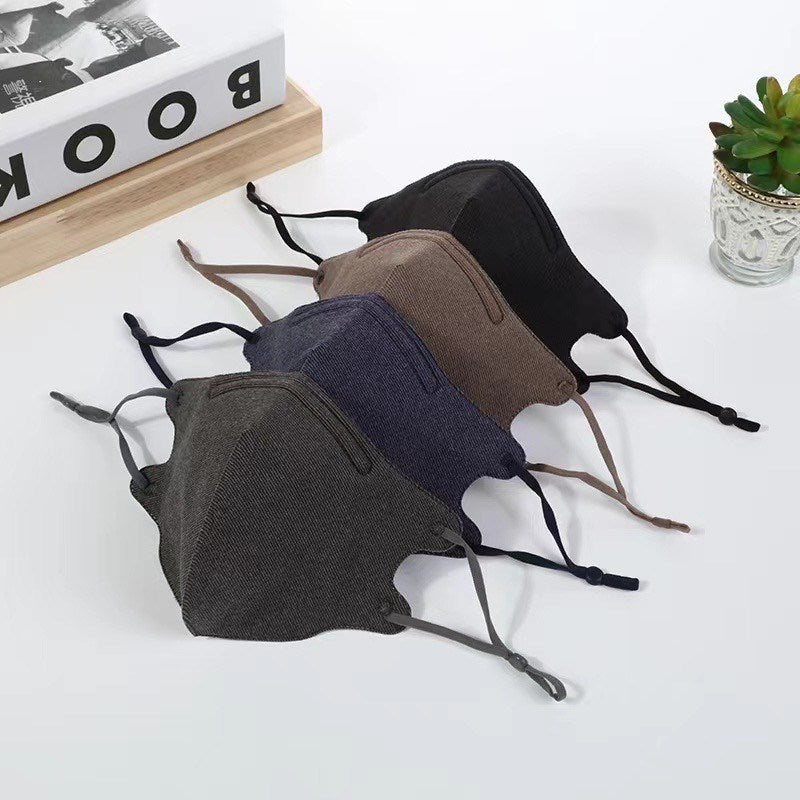 Fabric Cotton Mask 3 Layered - Coloured – GoodThings